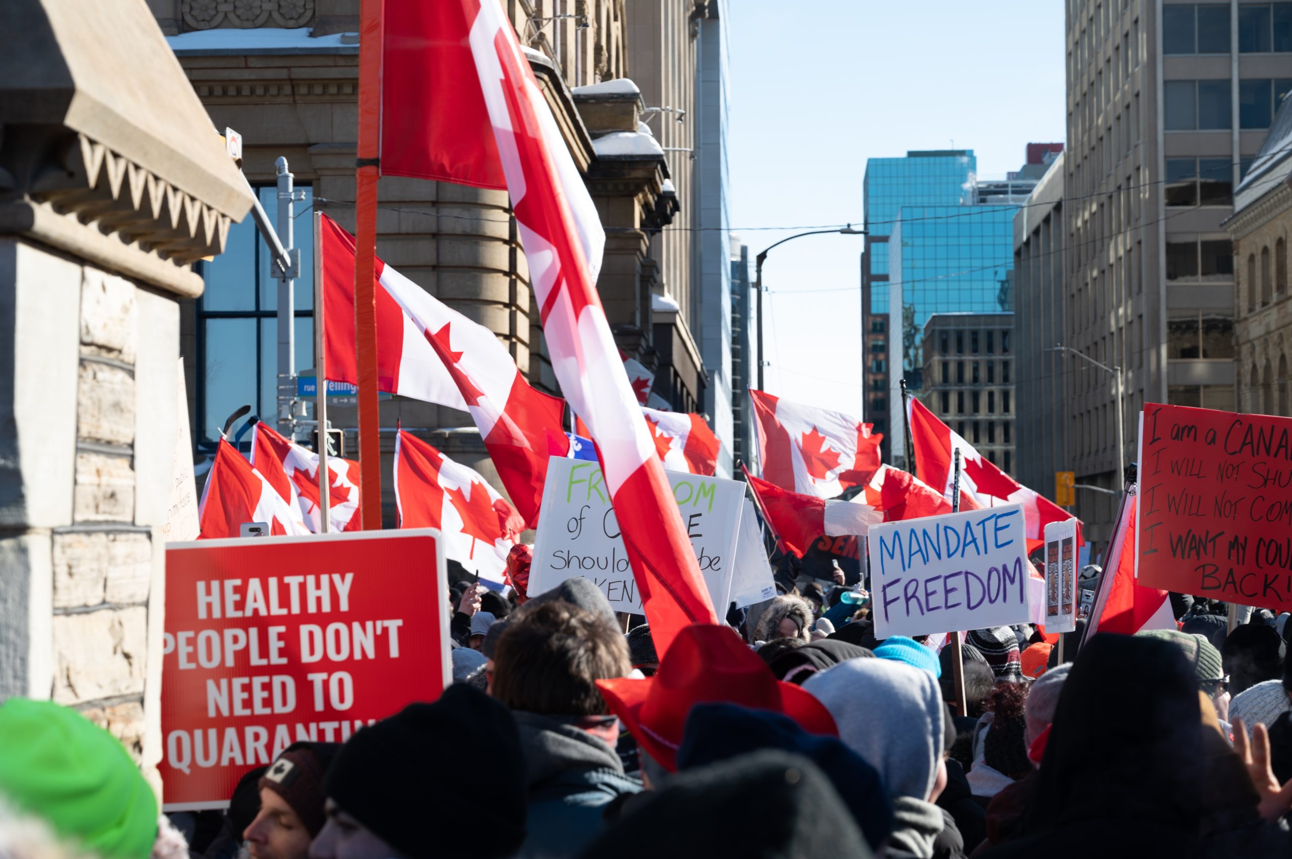 The Canadian flag and the ‘freedom convoy’: The co-opting of Canadian ...