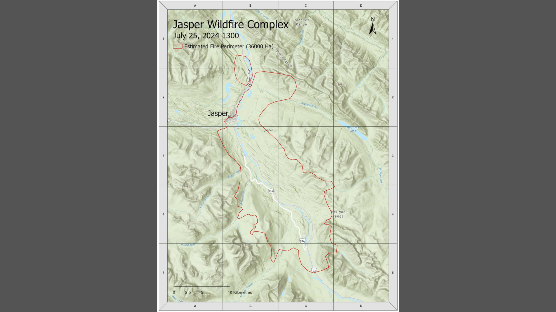 Jasper fire complex now estimated to be 36,000 hectares | The-14