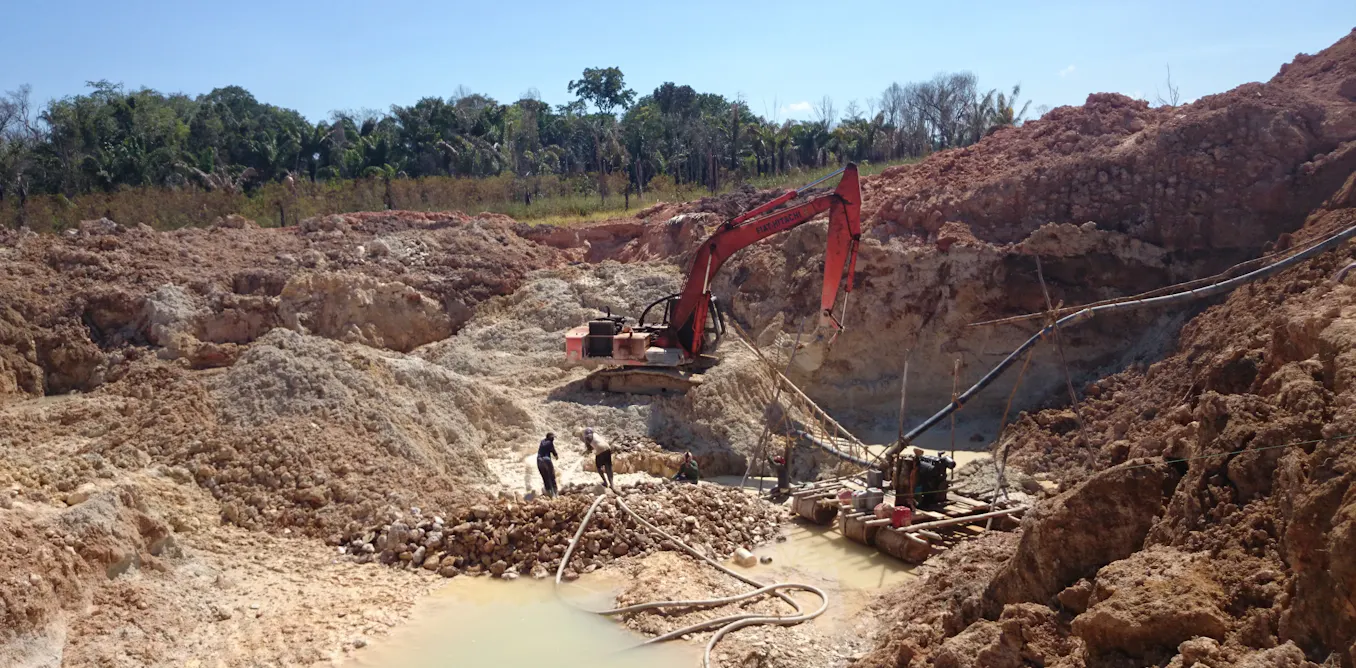 As renewable energy demand rises, mining for minerals in the Amazon is ...